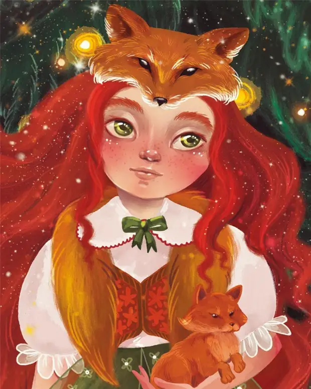 ARTIS-ILUSTRATOR OLYA LUKI