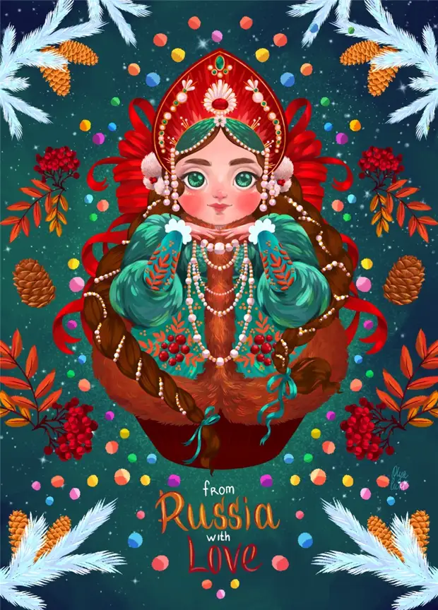 ARTIS-ILUSTRATOR OLYA LUKI