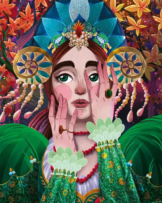 ARTIS-ILUSTRATOR OLYA LUKI