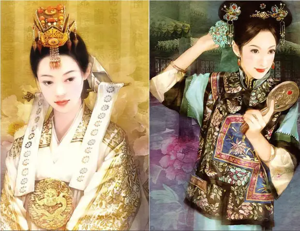 Des portraits étonnamment beaux de femmes chinoises dans les œuvres d'un artiste taïwanais