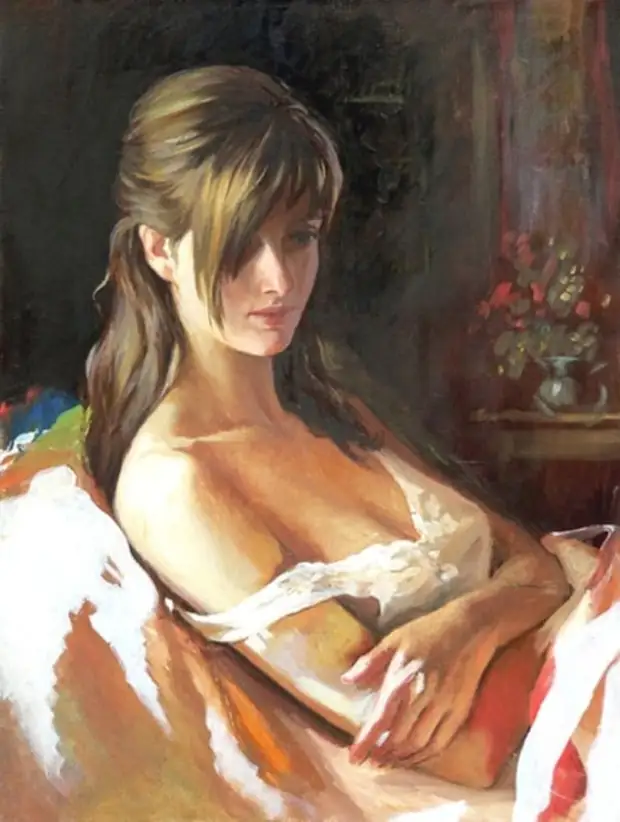 Artist Andrey Markin. Kowacce mace kyakkyawa ce