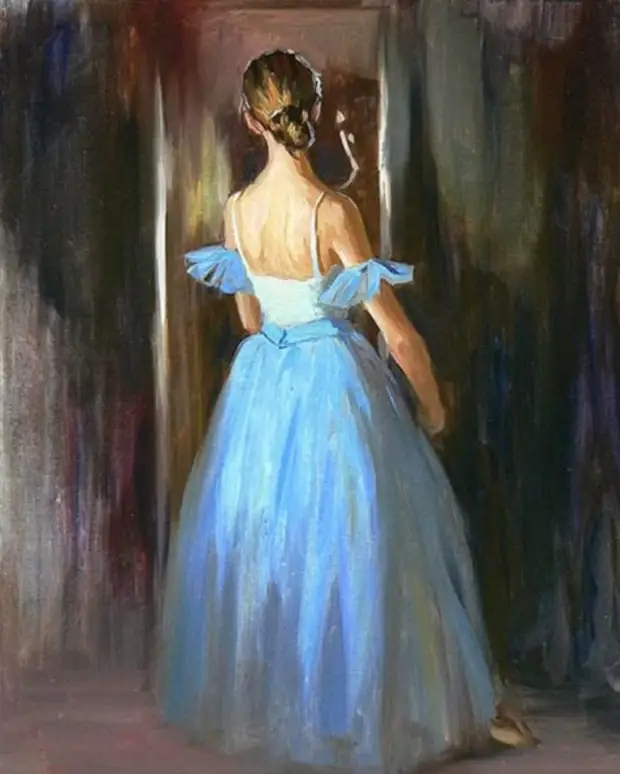 Artist Andrey Markin. Kowacce mace kyakkyawa ce