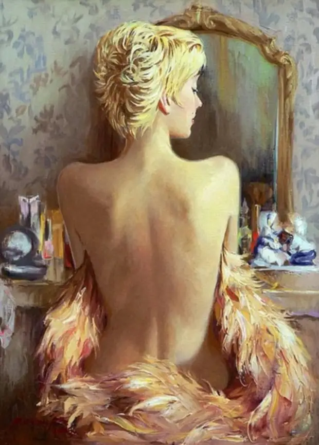 Artist Andrey Markin. Kowacce mace kyakkyawa ce