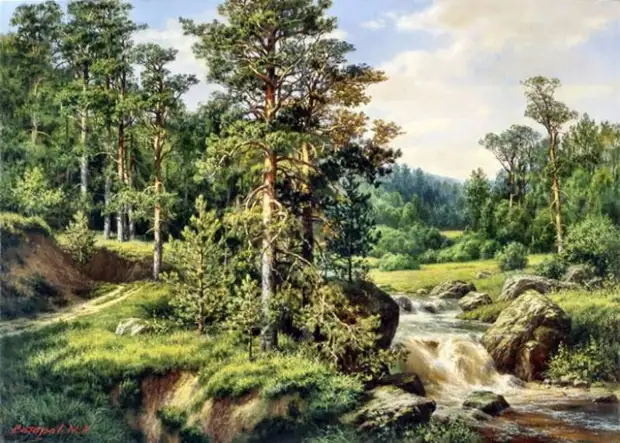 Landscapes of Mikhail Satarov