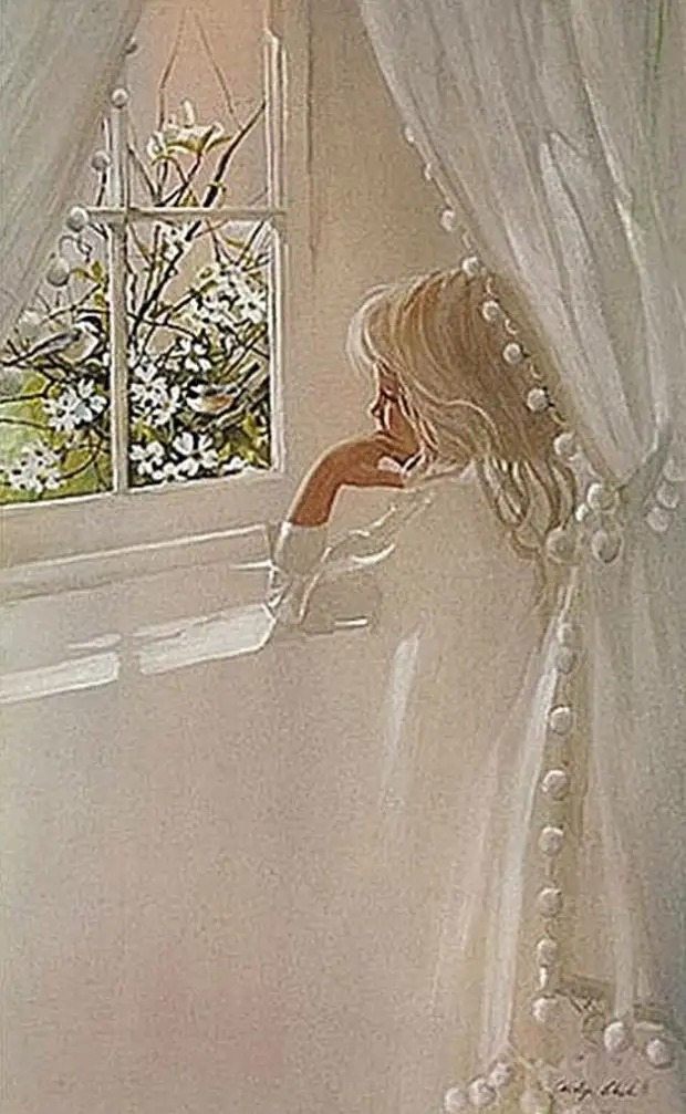 L'artista Carolyn Blish. Ciao da un'infanzia felice