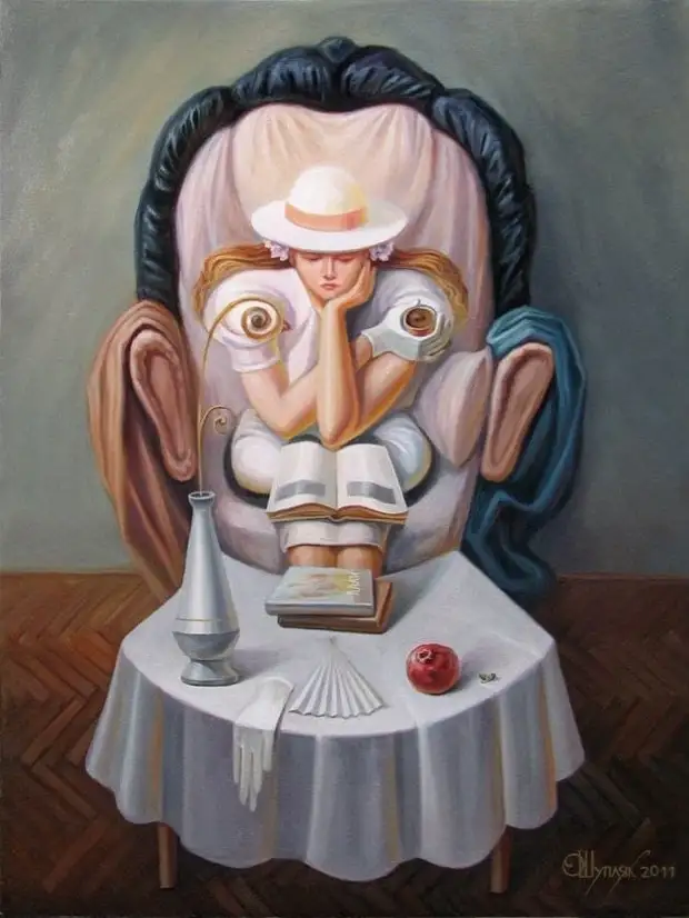 Mchoro Kuchora na OLEG SHUPLYAK.