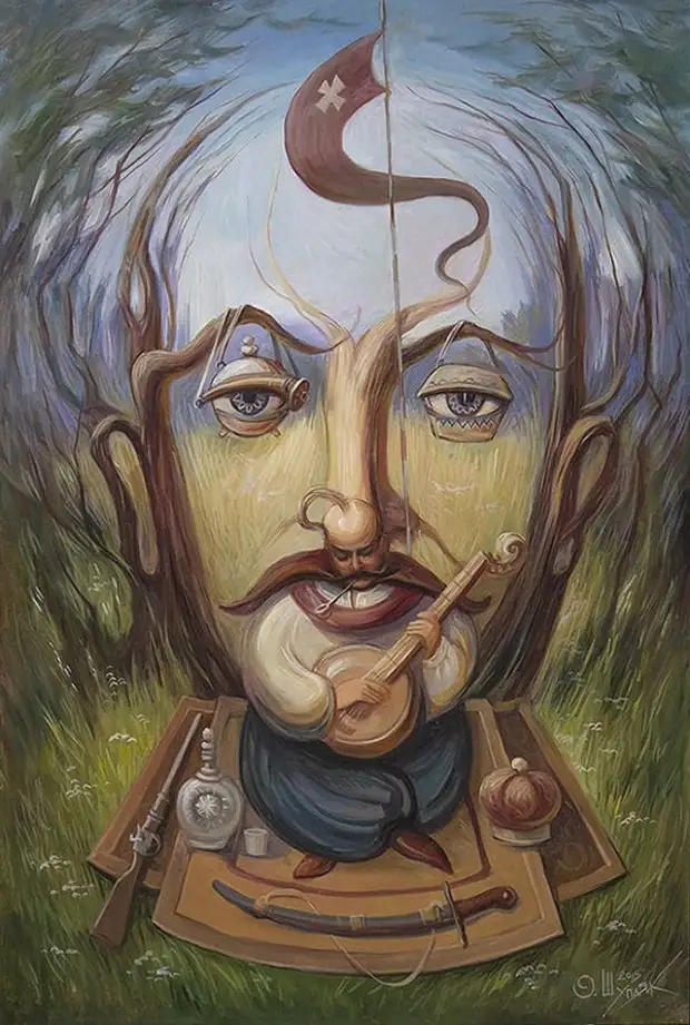 Iliuzijos tapyba OLEG SHUPLYAK.