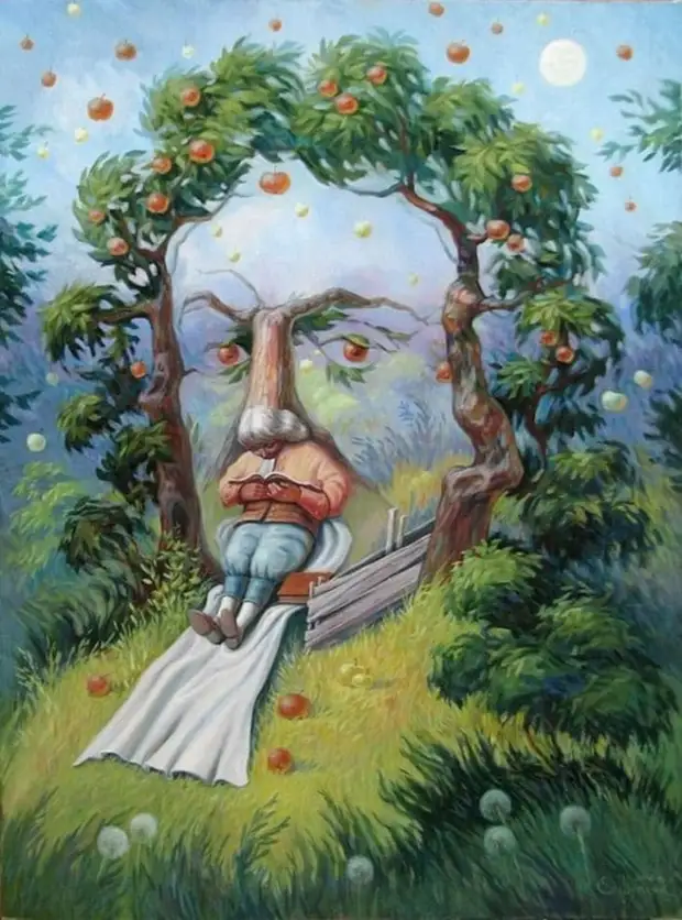 PINTURA DE ILUSIÓN DE OLEG SHUPLYAK.