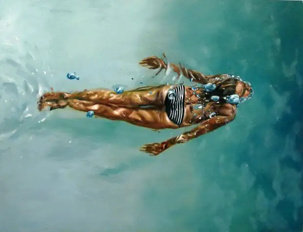 Realisma pentraĵo de Eric Zener