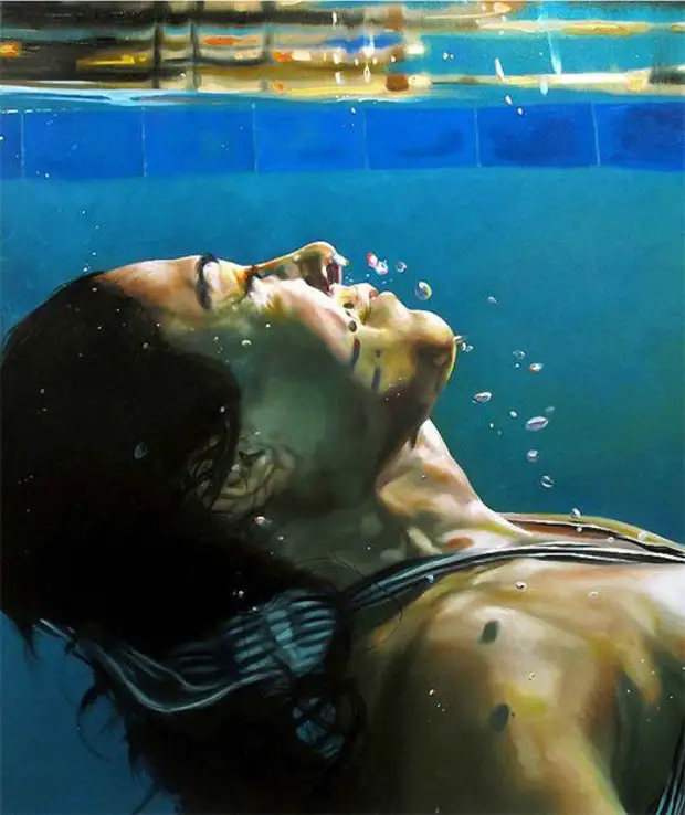 רעאַליסטיש געמעל פון Eric Zener