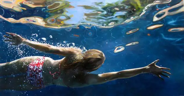 רעאַליסטיש געמעל פון Eric Zener