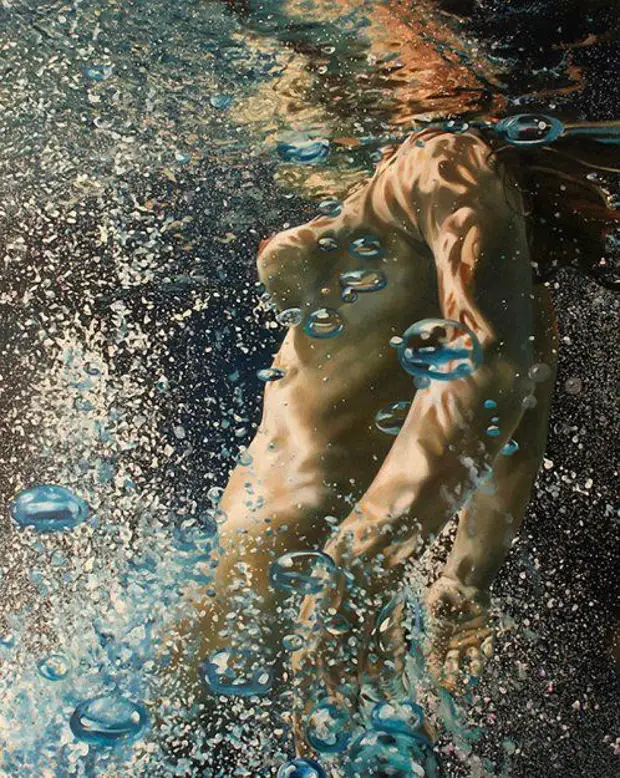 Makatotohanang pagpipinta ni Eric Zener