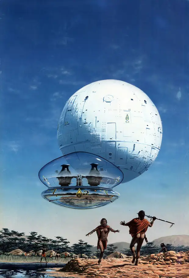 Peter Elson'dan fantastik çizimler Peter Elson, çizimler, sanatçı