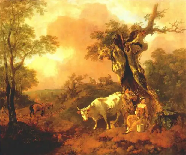 Sanatçı Thomas Gainsborough.