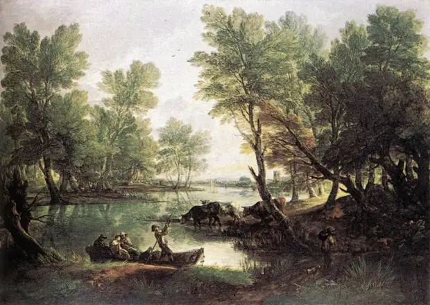 Sanatçı Thomas Gainsborough.