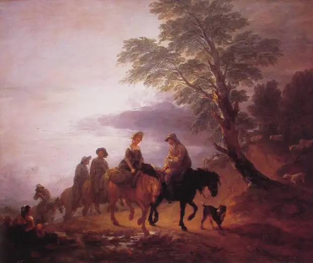 Sanatçı Thomas Gainsborough.