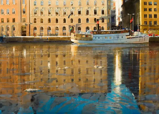 Hyperrealism av Stanislaw Zoladz akvarell, målningar, realism, konstnär