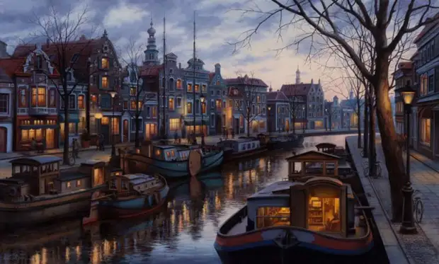 Channel of Life Evgeny Lushpin, herfst, kunstenaar