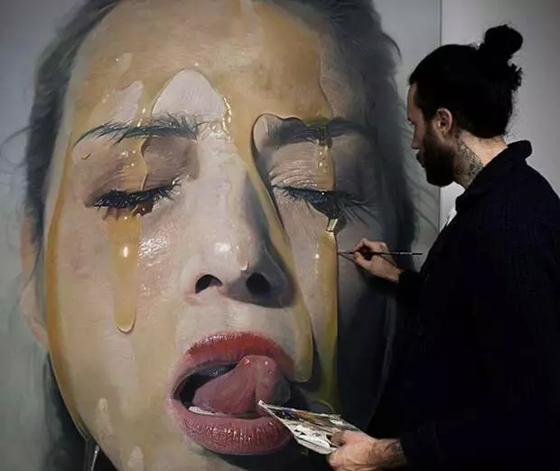 Super realistic painting