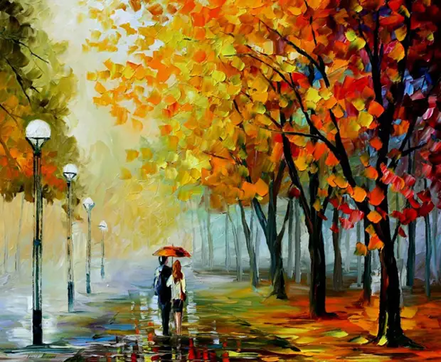 5 artists in love with autumn pictures, artists