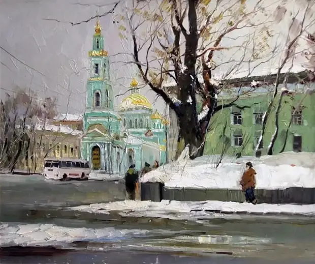 Artistul Alexander Kolotilov. Peisaje rurale