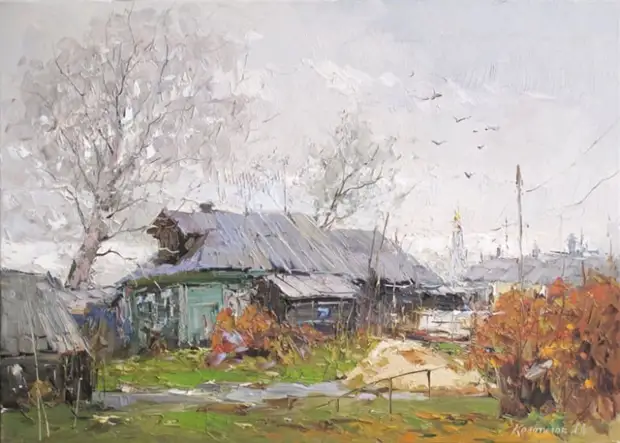 Artistul Alexander Kolotilov. Peisaje rurale