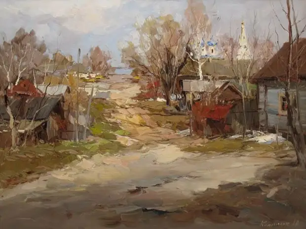 Alexander Kolotilov artista. Landa paisaiak