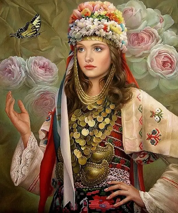 Artist Maria Ilieva. Delicate flowers of Bulgaria