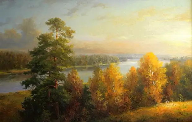 O pintor de paisagens letão Jan Bartkevics (Jan Bartkevics)