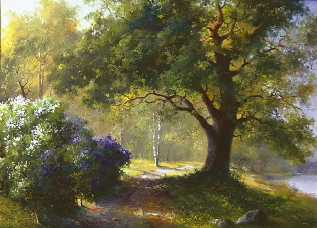 O pintor de paisagens letão Jan Bartkevics (Jan Bartkevics)