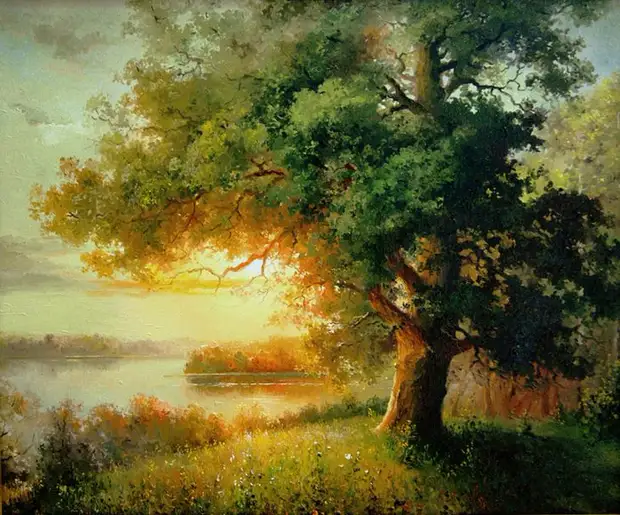 O pintor de paisagens letão Jan Bartkevics (Jan Bartkevics)