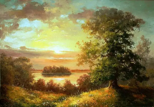 O pintor de paisagens letão Jan Bartkevics (Jan Bartkevics)