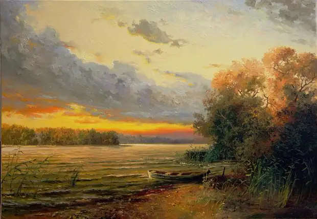 O pintor de paisagens letão Jan Bartkevics (Jan Bartkevics)