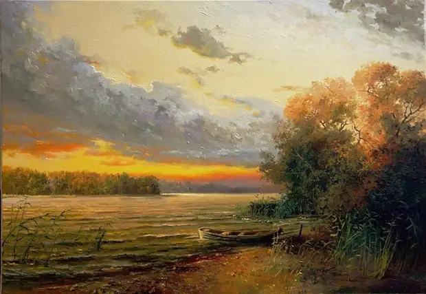 O pintor de paisagens letão Jan Bartkevics (Jan Bartkevics)