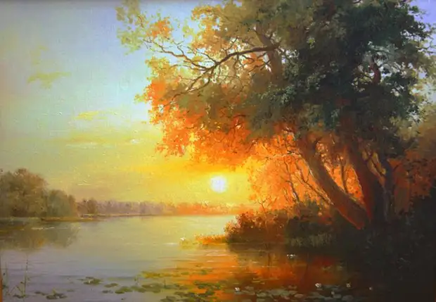 O pintor de paisagens letão Jan Bartkevics (Jan Bartkevics)