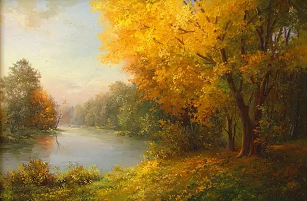 O pintor de paisagens letão Jan Bartkevics (Jan Bartkevics)