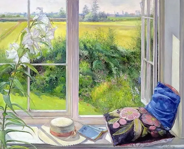 Umělec Timothy Easton. Krása anglické zahrady