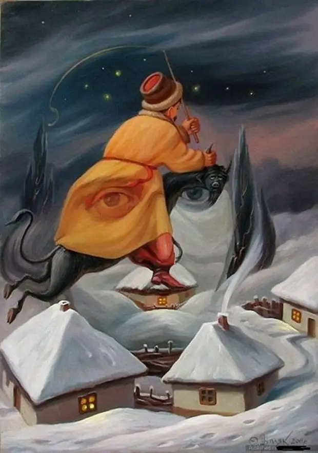 Sary hosodoko avy amin'ny mpanakanto Okrainiana Oleg Shuplyak