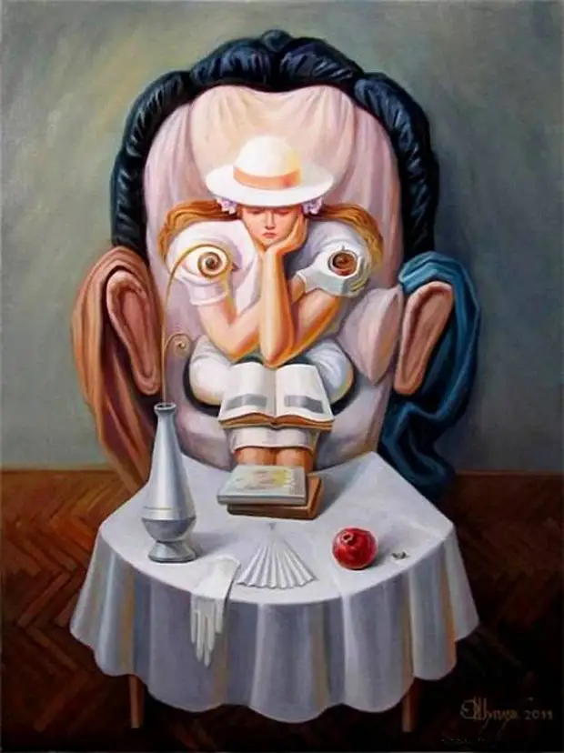 Pitturi ta 'illużjoni mill-artist Ukrain Oleg Shuplyak