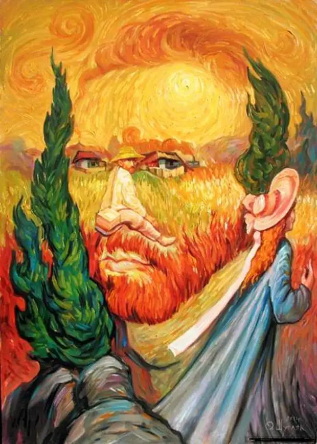 Illusionsbilder des ukrainischen Künstlers Oleg Shuplyak