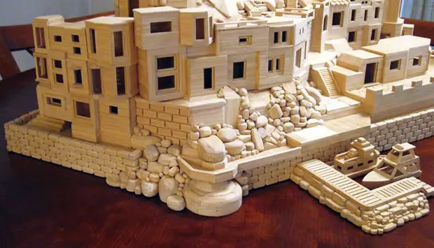 12 masterpieces made from toothpicks toothpick DIY