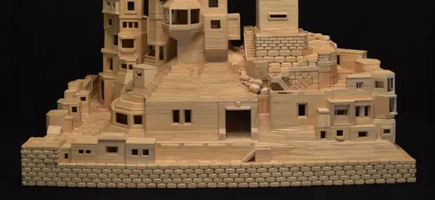 12 masterpieces made from toothpicks toothpick DIY