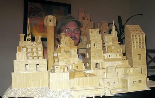 12 masterpieces made from toothpicks toothpick DIY