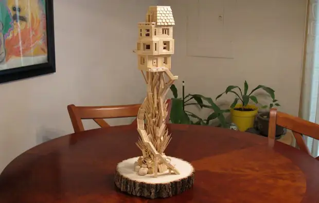 12 masterpieces made from toothpicks toothpick DIY