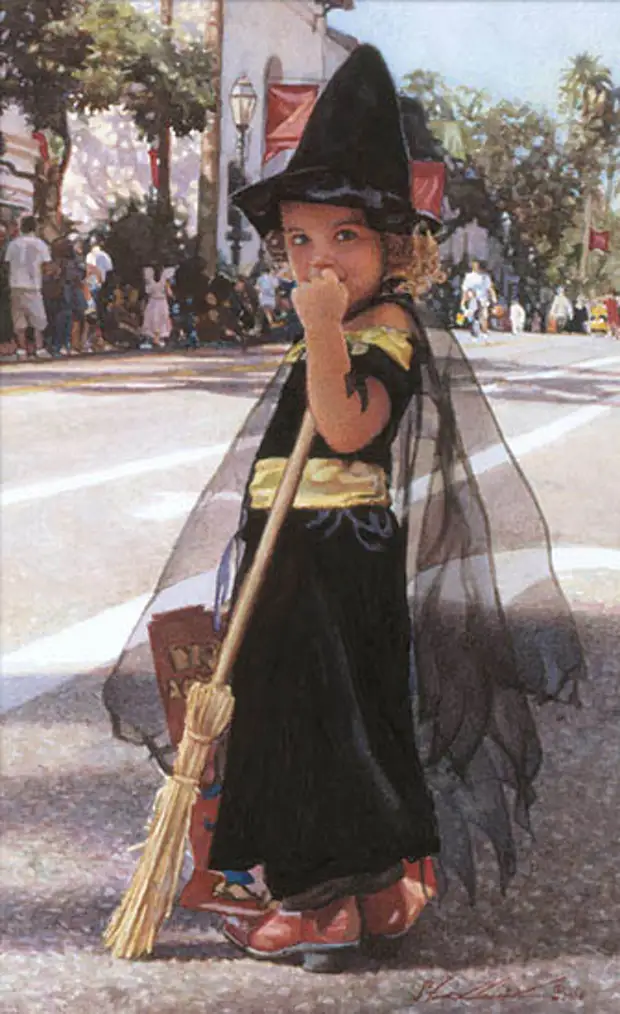 ภาพวาดโดย Steve Hanks