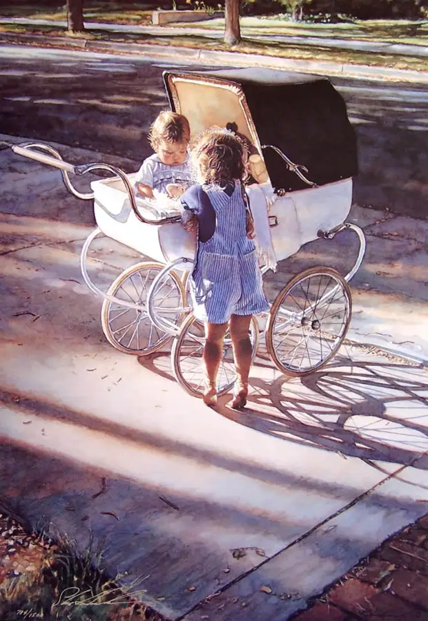 ภาพวาดโดย Steve Hanks