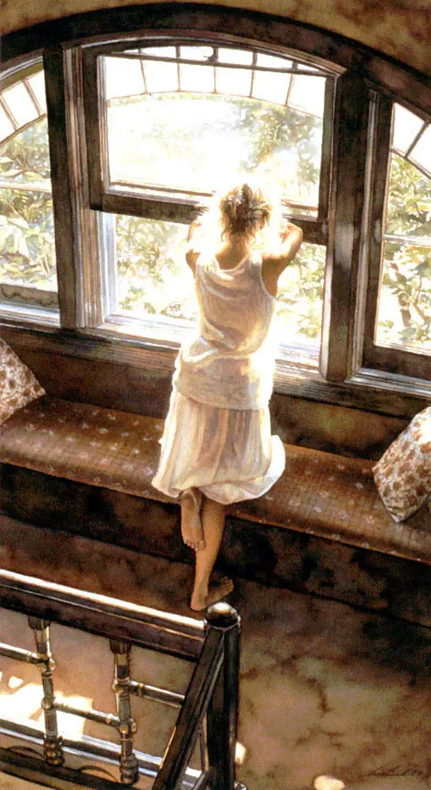 ภาพวาดโดย Steve Hanks