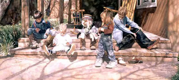 Tekeningen fan Steve Hanks