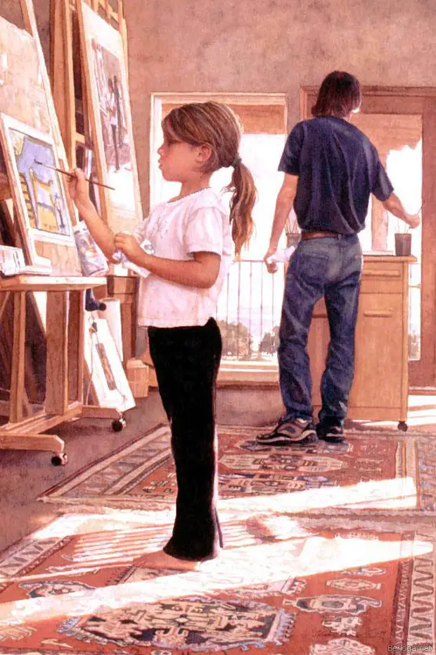 ຮູບແຕ້ມໂດຍ Steve Hanks