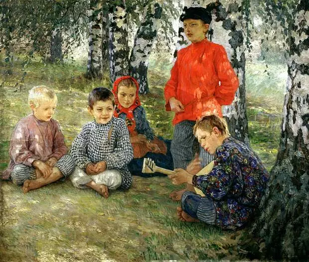 Bogdanov-Belsky paintings